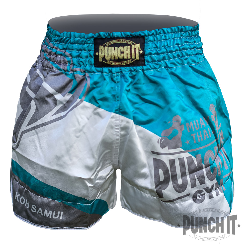 Muay Thai Short Punch it Gym Koh Samui NG – Muay Thai Shop Thailand ...